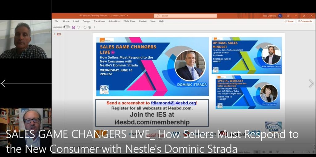 EPISODE 242: Nestle’s Dominic Strada Shares What Sales Professionals ...