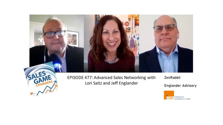 EPISODE 477: Advanced Sales Networking with Lori Saitz and Jeff ...