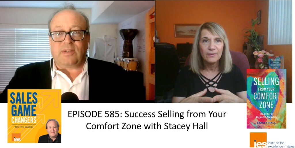 EPISODE 585: Success Selling from Your Comfort Zone with Stacey Hall ...