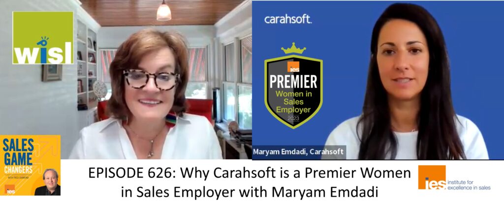 EPISODE 626: Why Carahsoft is a Premier Women in Sales Employer with ...
