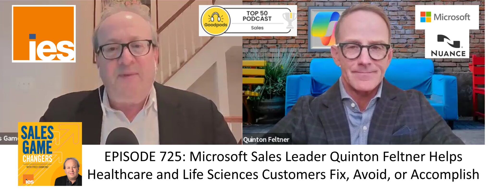 EPISODE 725: Microsoft’s Quinton Feltner Helps Healthcare and Life ...
